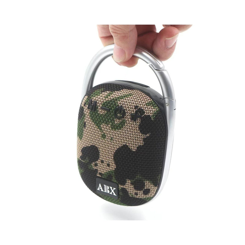 AudioBox SLK10 Portable Mini Clip Speaker with Bluetooth Camo – Electro ...