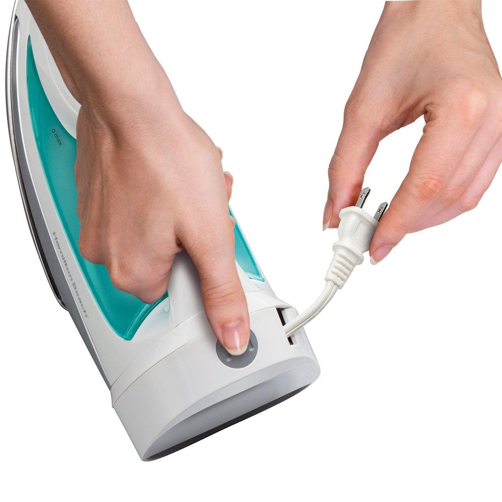 Hamilton Beach Retractable Cord Iron Model 14212 – Electro Vision Inc