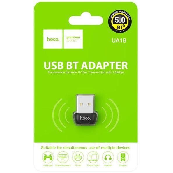 Hoco UA18 USB 5.0 Bluetooth Adapter – Electro Vision Inc