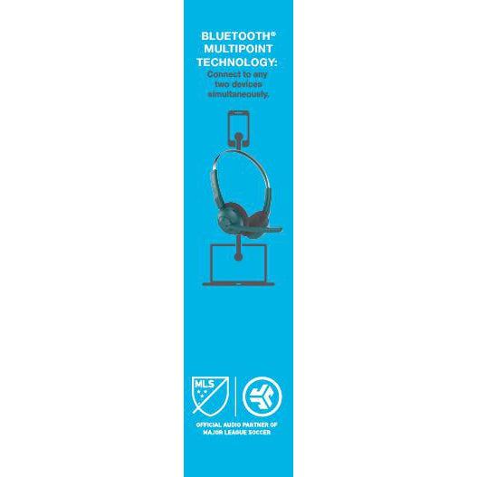 JLab HBGWRKPOPRTEL4 GO Work Pop Wireless Headphones- Teal – Electro ...