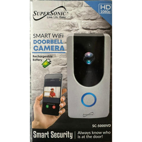 SUPERSONIC SC5000VD - Smart Video Doorbell – Electro Vision Inc