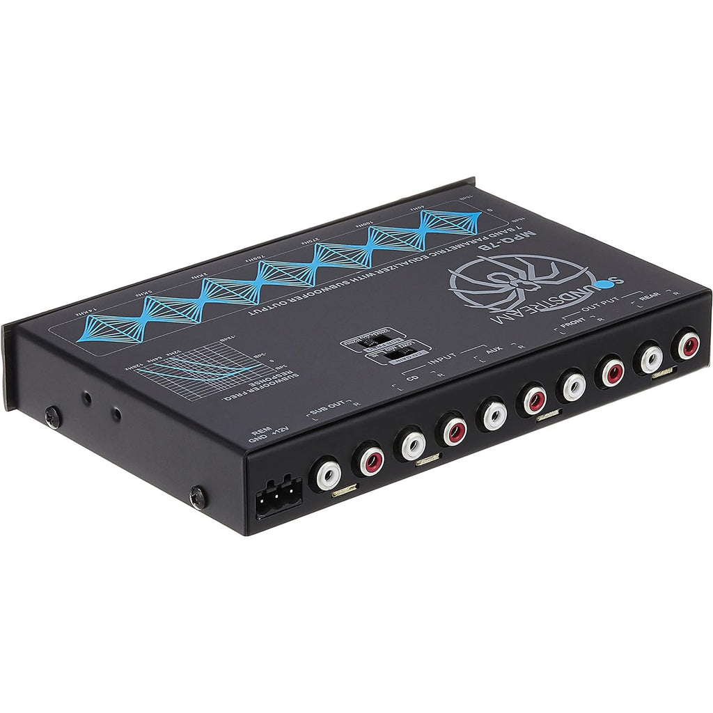 Soundstream MPQ-7B 7-Band 1/2 DIN Equalizer – Electro Vision Inc